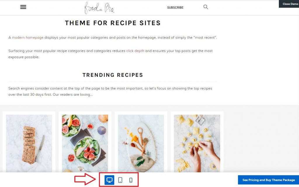 Foodie Pro Theme Review - Blog Savvy Panda