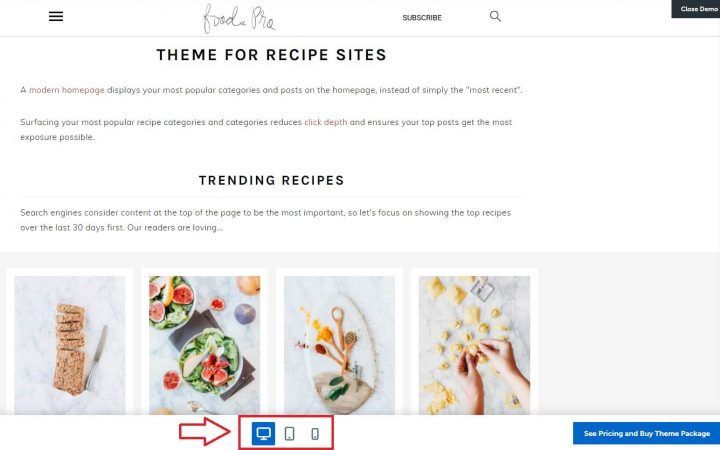 Foodie Pro Theme Review - Blog Savvy Panda
